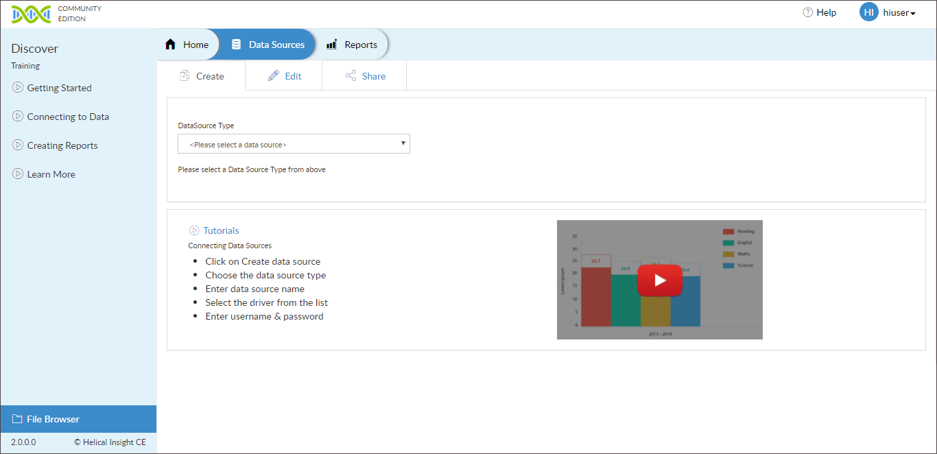 Helical Insight Community Edition