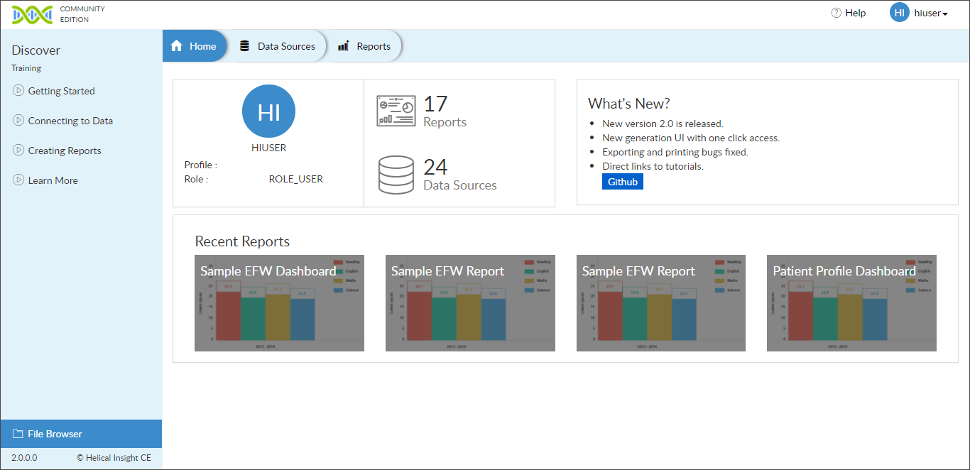 Helical Insight Community Edition